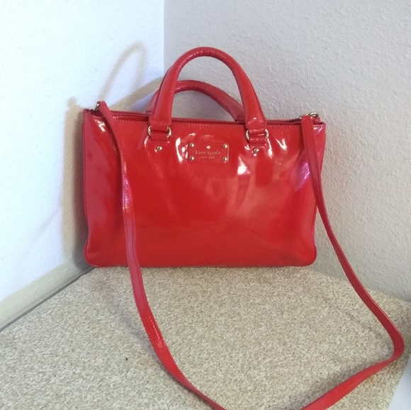 kate spade | Bags | Kate Spade Ny Red Patent Leather Bag | Poshmark